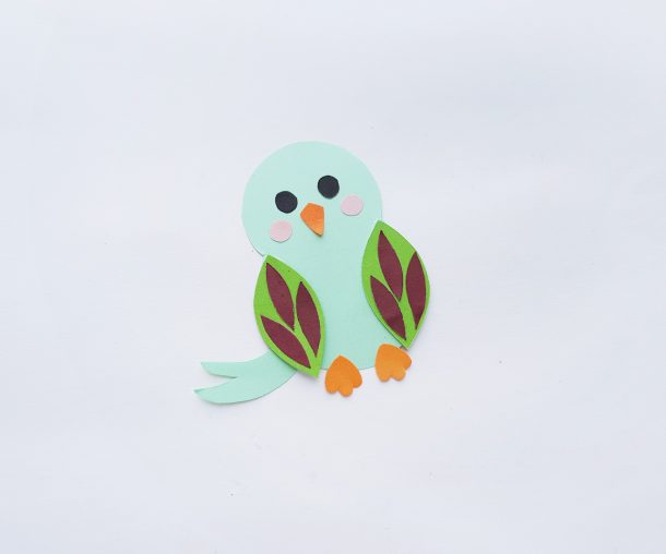 Spring Bird Bookmark Craft- Perfect For Homeschooling
