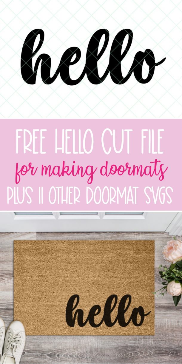 11 Free Doormat SVG Files To Make With Your Cricut
