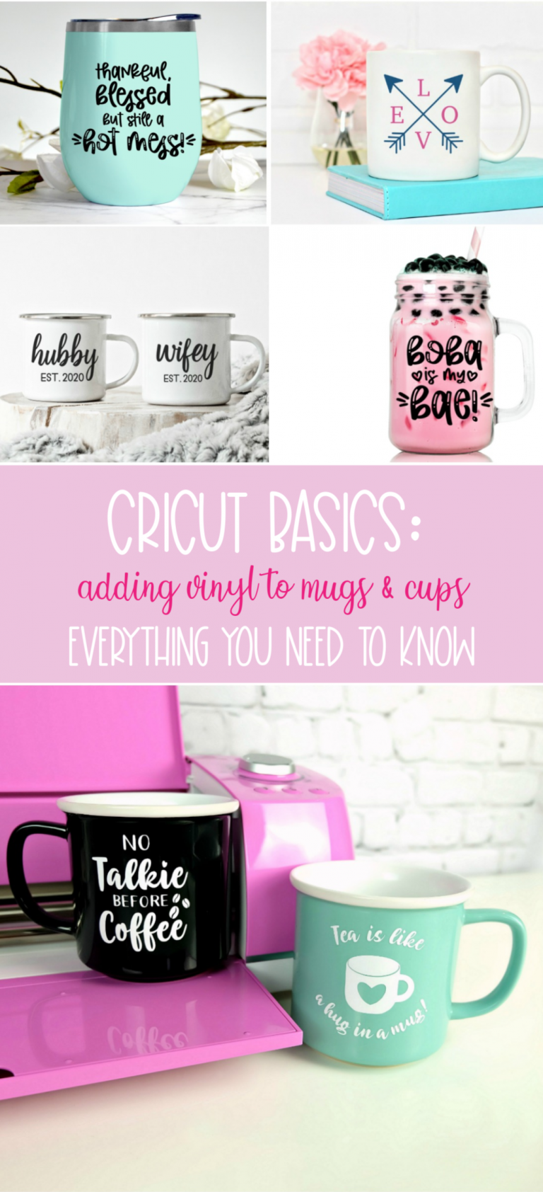 Cricut Basics- Everything You Need To Know About HTV Vinyl