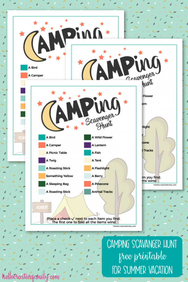 Picture Book Scavenger Hunt Printable + Tips for Raising Readers