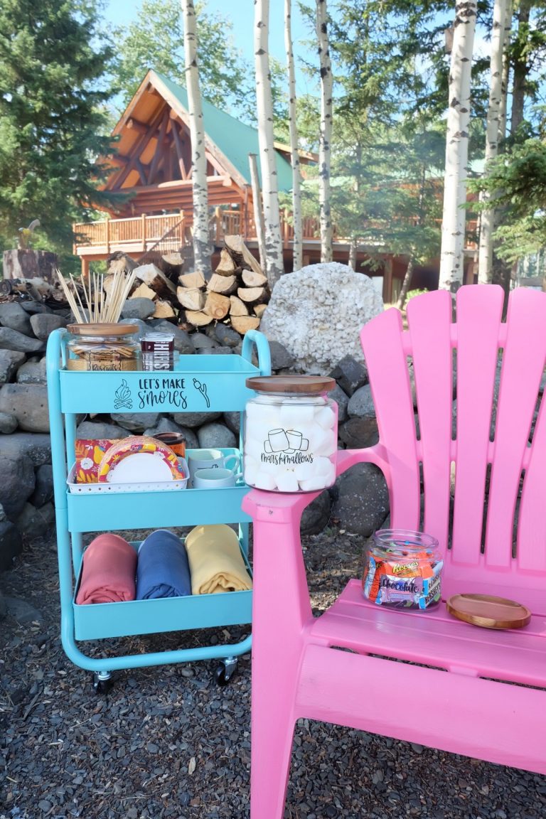 DIY Smores Cart Made With The Cricut Joy - Hello Creative Family