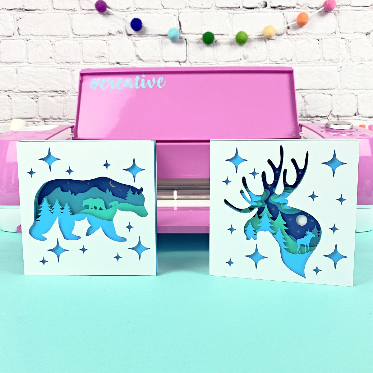 Cricut Basics- 3d Layered Paper Projects Tips, Tricks and 55 Shadow Box ...