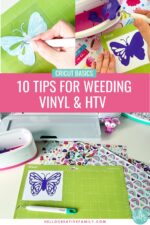 10 Cricut Weeding Tips For Vinyl and HTV - Hello Creative Family