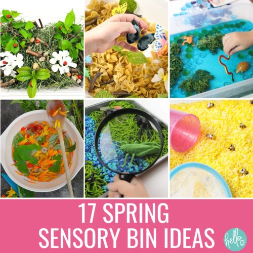 17 Spring Sensory Bin Ideas for Kids - Hello Creative Family