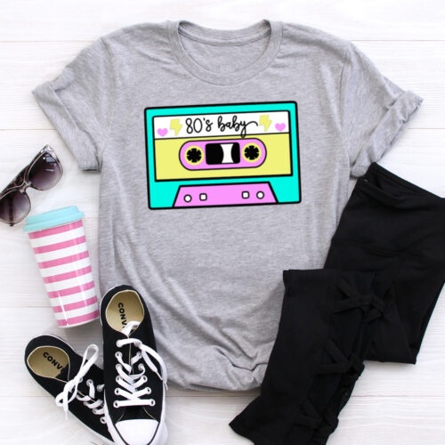 20 Free 80s SVG Files – Rad Retro Designs for Cricut & Silhouette ...