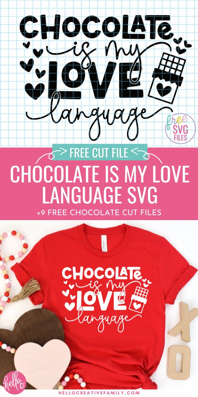 9 Free Chocolate SVG Files For Cricut Crafts - Hello Creative Family